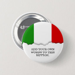 Flag of Italy Button | Zazzle