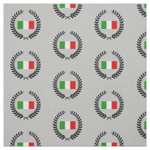 Flag of Italy Fabric | Zazzle