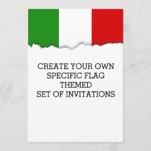 Italian Themed Invitations | Zazzle