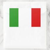 Flag of Italy Rectangular Sticker | Zazzle