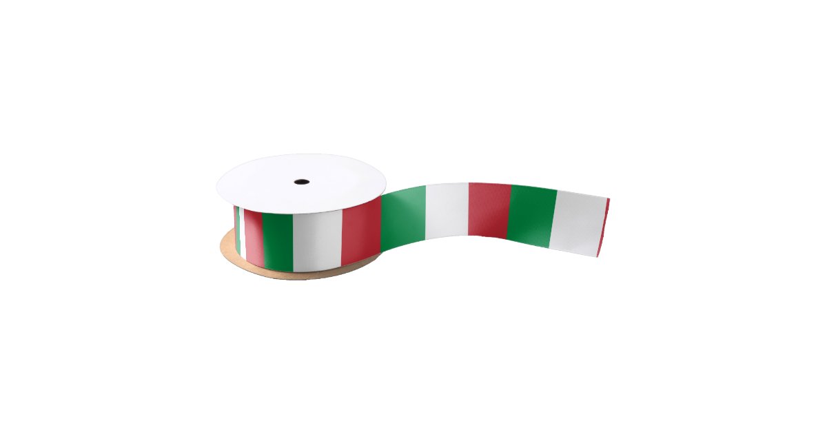 Flag of Italy ribbon | Zazzle