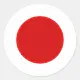 Flag of Japan Classic Round Sticker | Zazzle