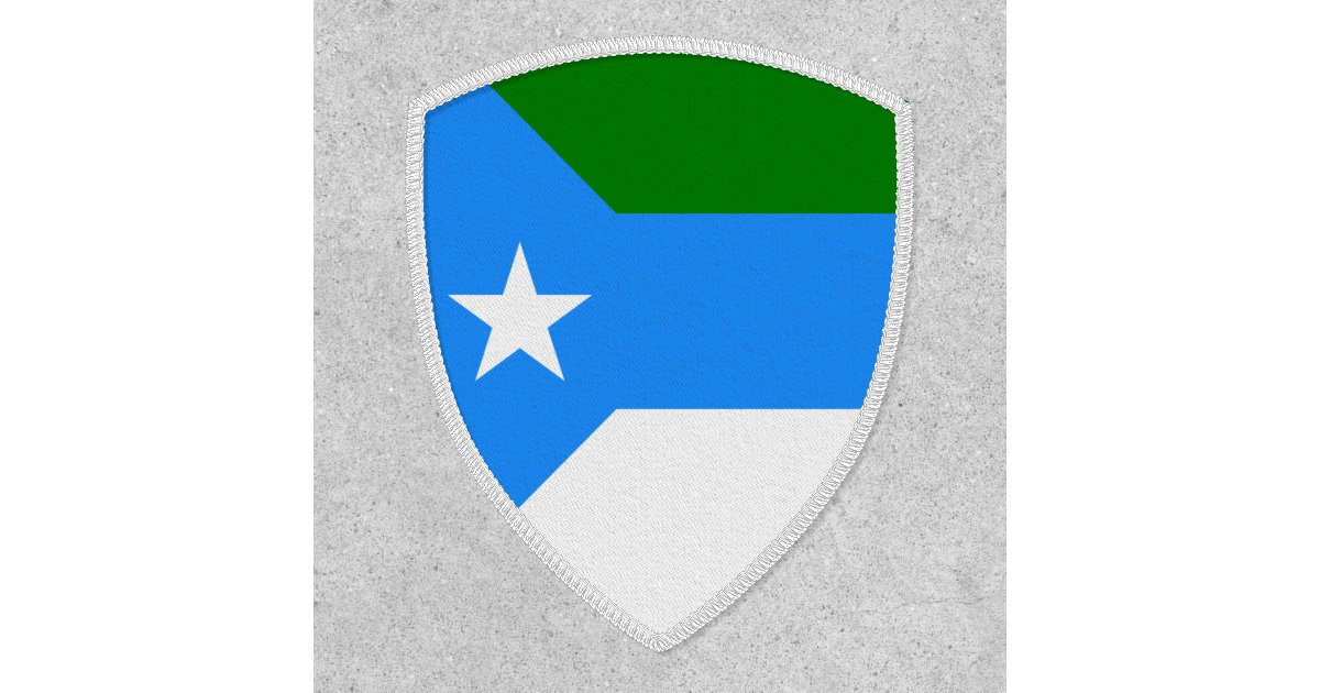 Flag of Jubaland, Somalia Patch | Zazzle