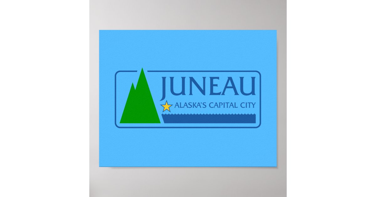 Flag of Juneau, Alaska Poster | Zazzle