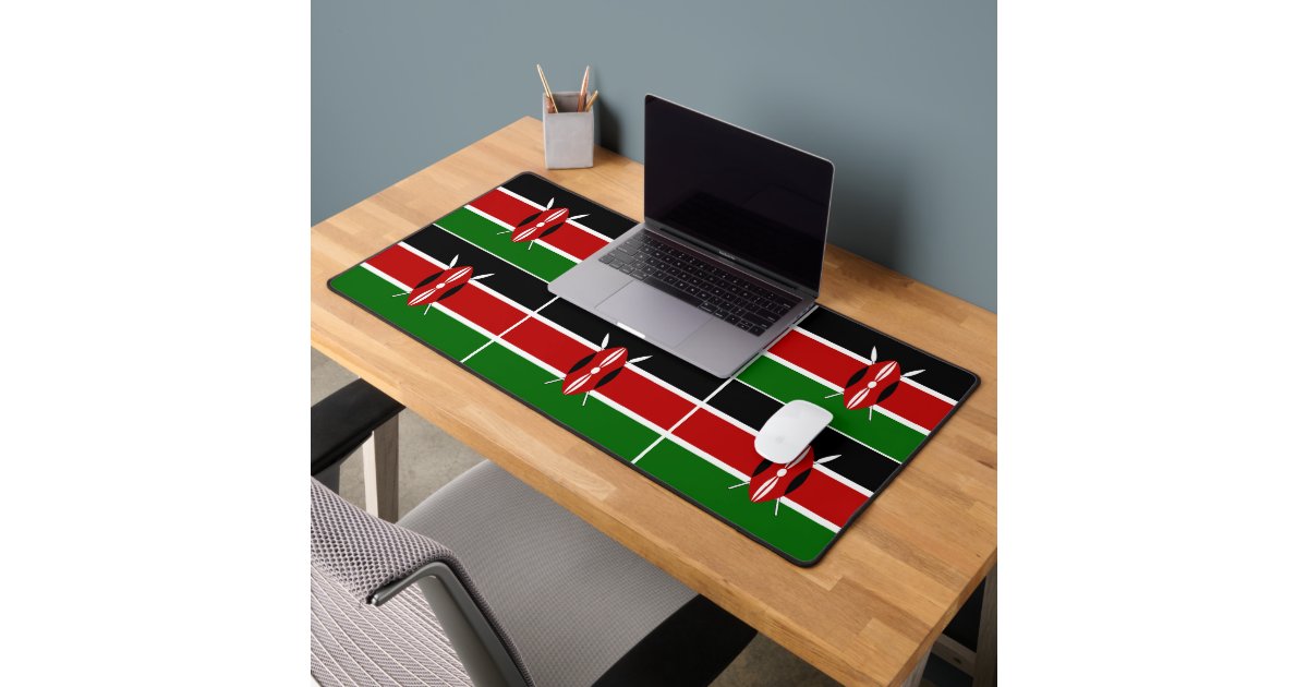 Flag of Kenya Desk Mat | Zazzle
