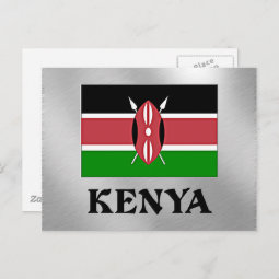 Flag of Kenya Postcard | Zazzle