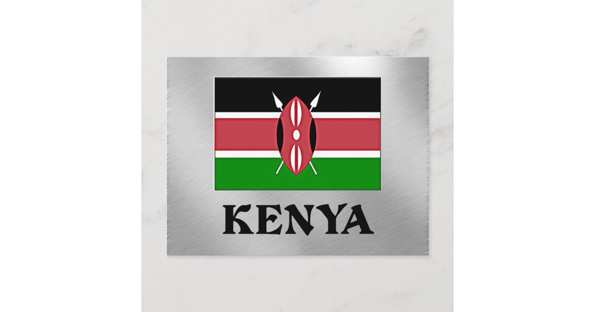 Flag of Kenya Postcard | Zazzle