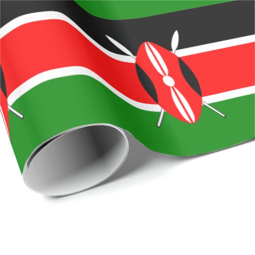 Flag of Kenya Wrapping Paper | Zazzle