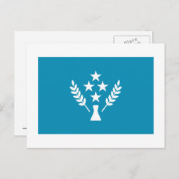 Flag of Kosrae Postcard | Zazzle
