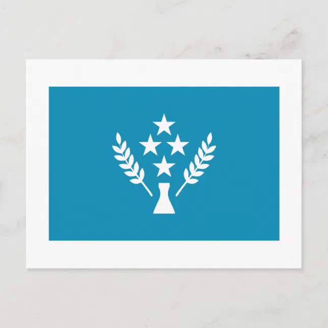 Flag of Kosrae Postcard | Zazzle