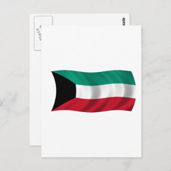 Flag of Kuwait Postcard | Zazzle
