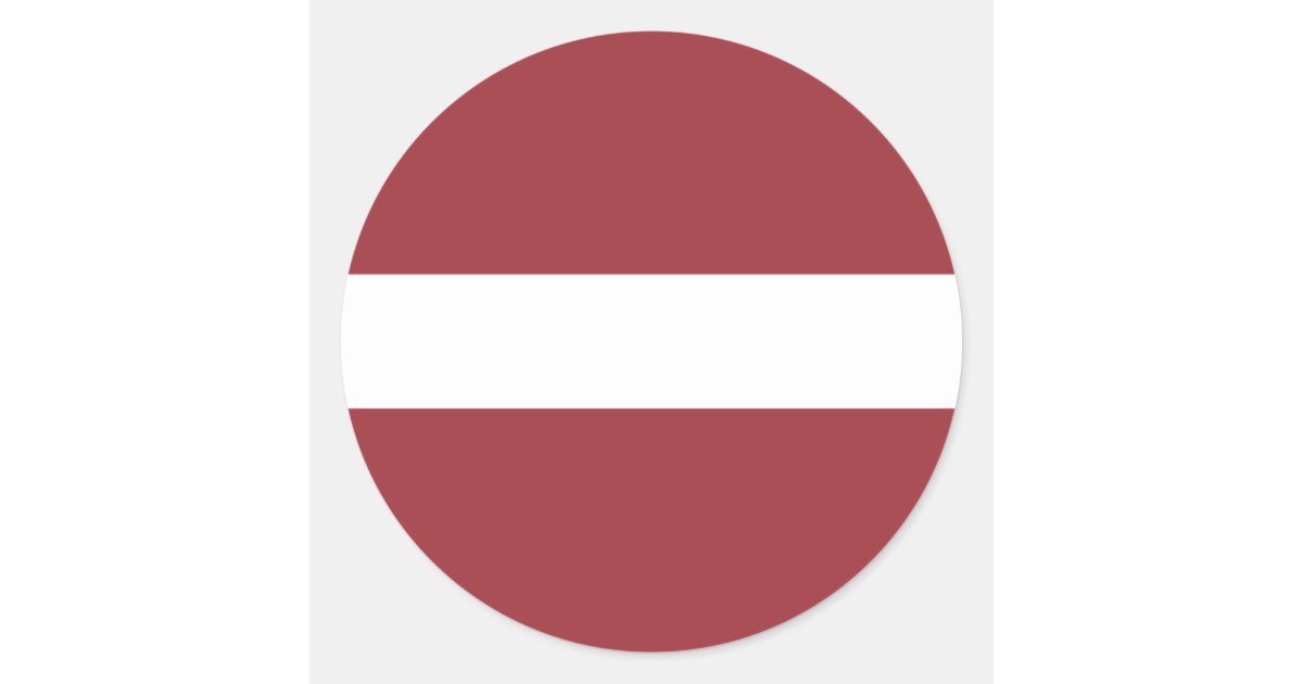 Flag of Latvia Sticker | Zazzle