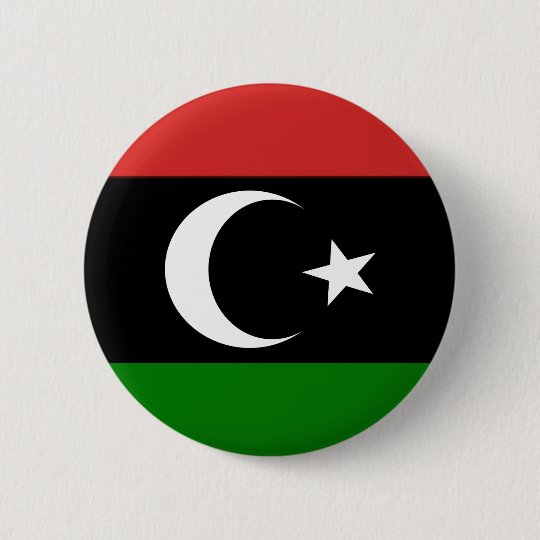 Flag of Libya pre-1977 Button | Zazzle.com