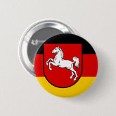 Flag of Lower Saxony Button | Zazzle