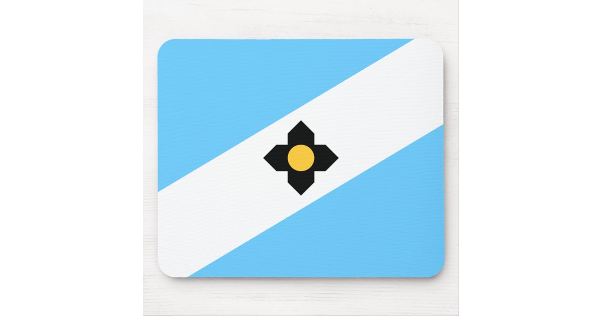 Flag of Madison, Wisconsin Mouse Pad | Zazzle