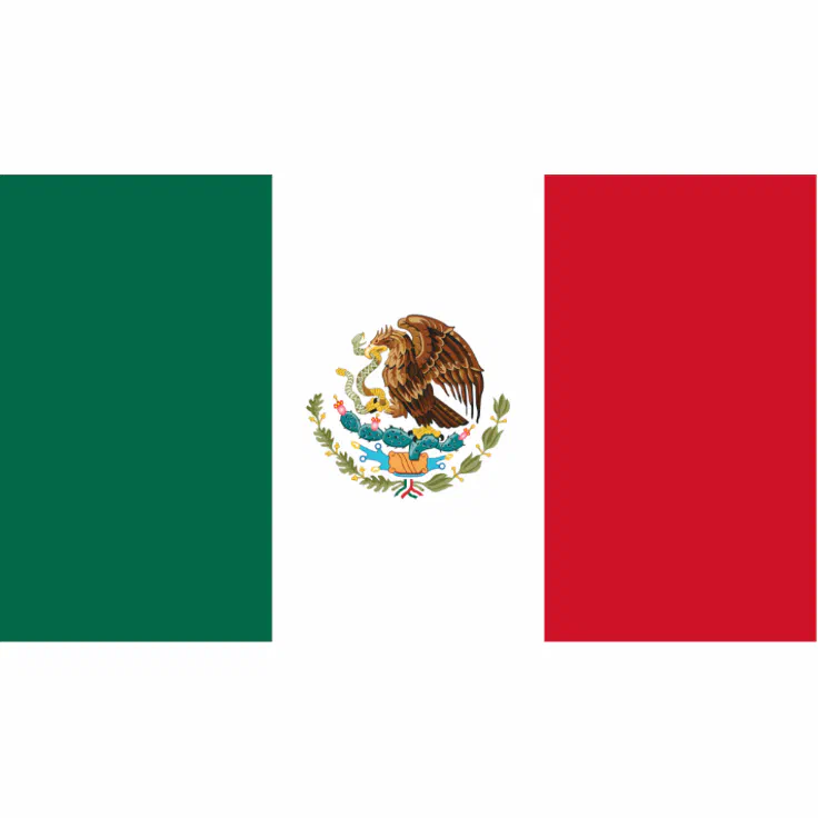 Flag of Mexico Cutout | Zazzle