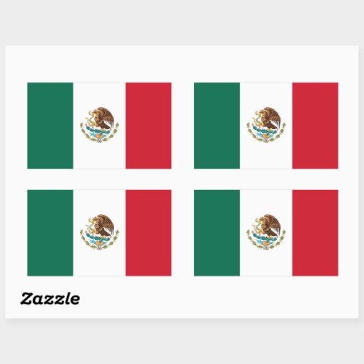 Flag of Mexico Decal Sticker | Zazzle