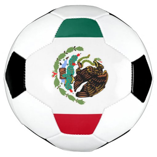Flag of Mexico Soccer Ball | Zazzle
