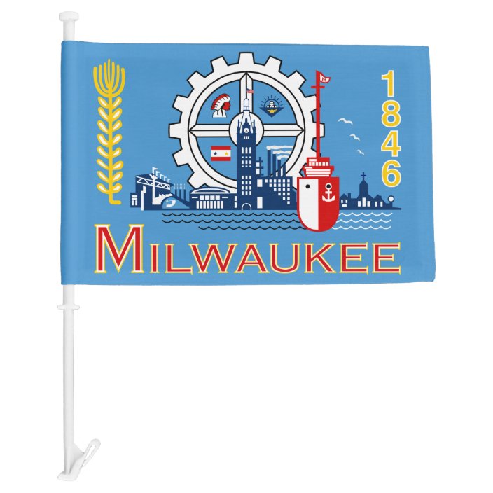 Flag of Milwaukee, Wisconsin | Zazzle.com