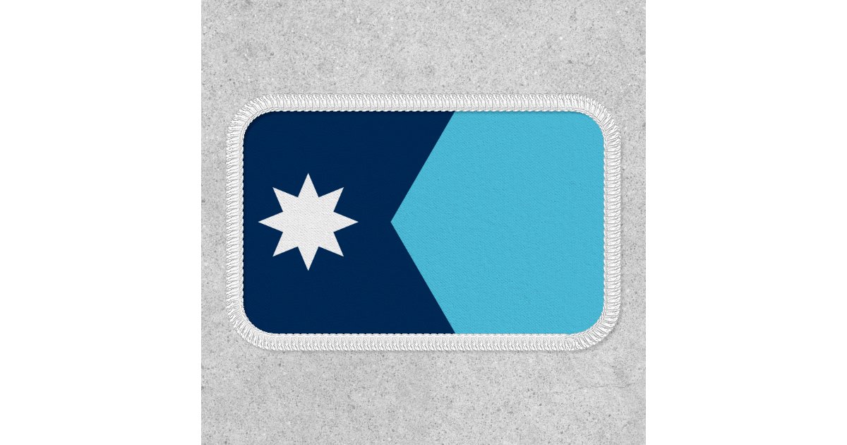 Flag of Minnesota Patch | Zazzle