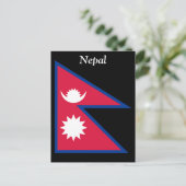 Flag of Nepal Postcard | Zazzle
