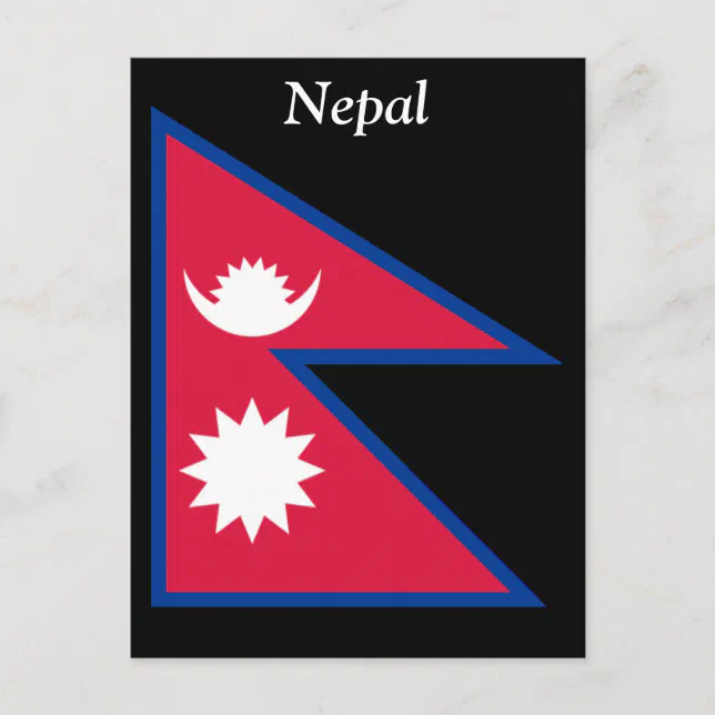 Flag of Nepal Postcard | Zazzle