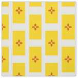Flag of New Mexico Fabric | Zazzle