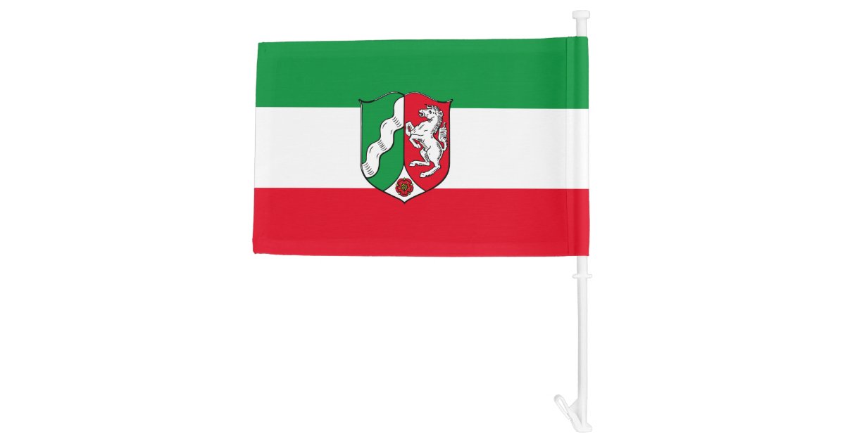 Flag of North-Rhine Westphalia | Zazzle