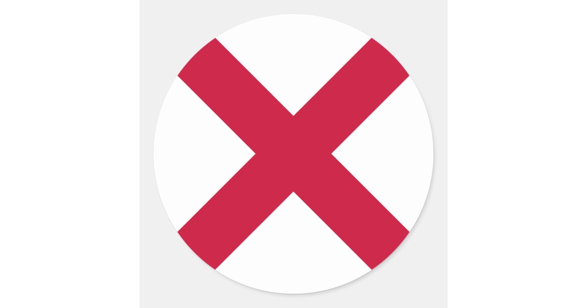 Flag of Northern Ireland Classic Round Sticker | Zazzle