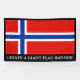 Flag of Norway Banner | Zazzle