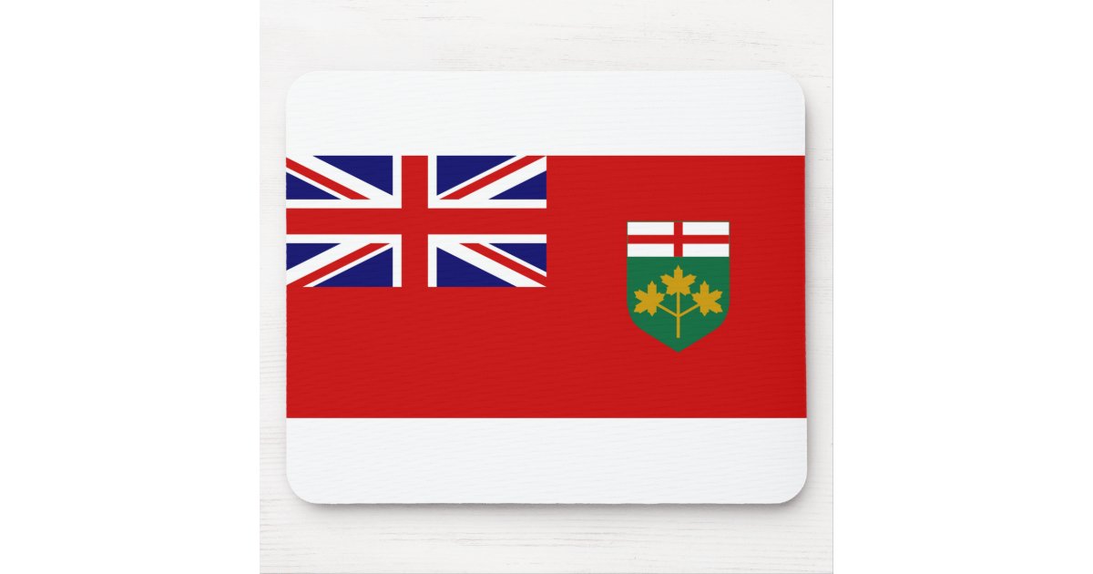 Flag of Ontario Mouse Pad | Zazzle