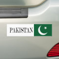 Flag of Pakistan Bumper Sticker | Zazzle