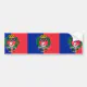 Flag of Paris, France Bumper Sticker | Zazzle