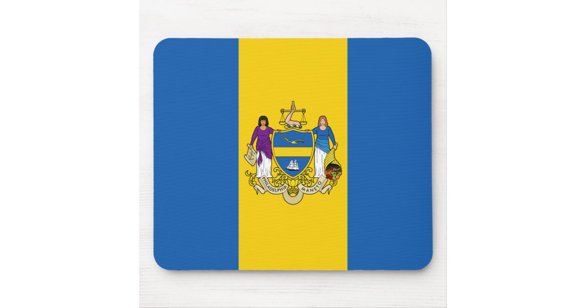 Flag of Philadelphia, Pennsylvania Mouse Pad | Zazzle