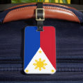 Flag of Philippines Easy ID Personal Luggage Tag | Zazzle