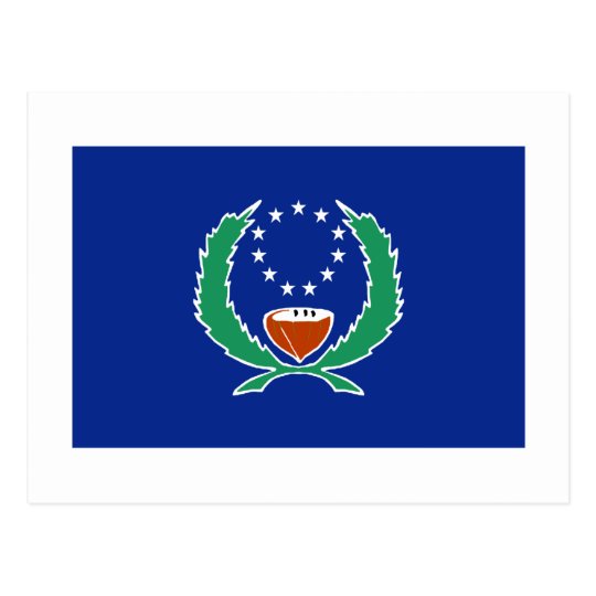 Flag of Pohnpei Postcard | Zazzle.com