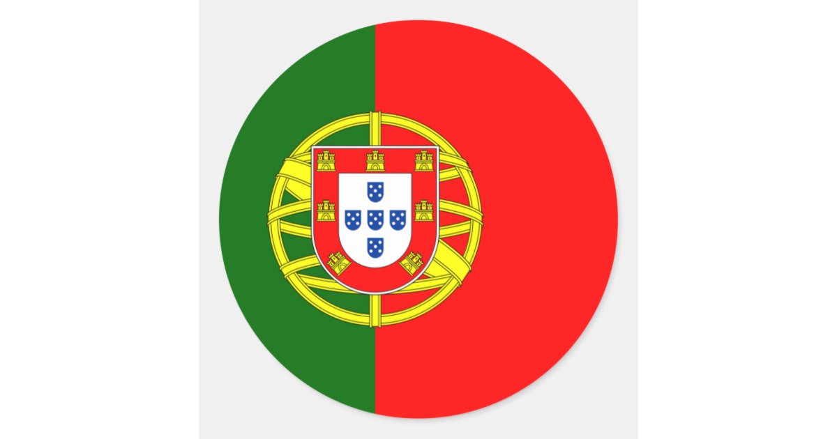 Flag of Portugal Sticker | Zazzle