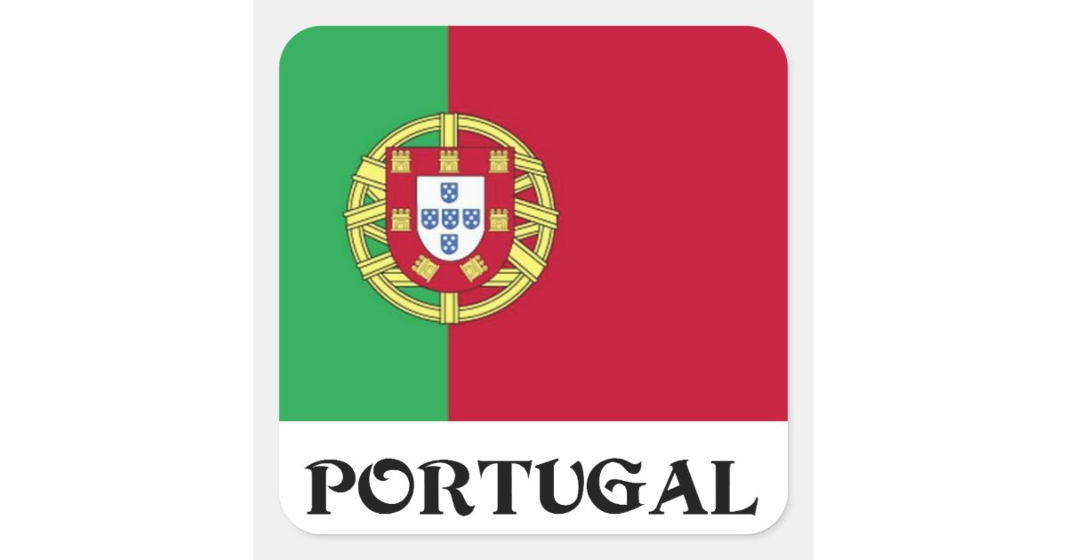 Flag of Portugal Sticker | Zazzle