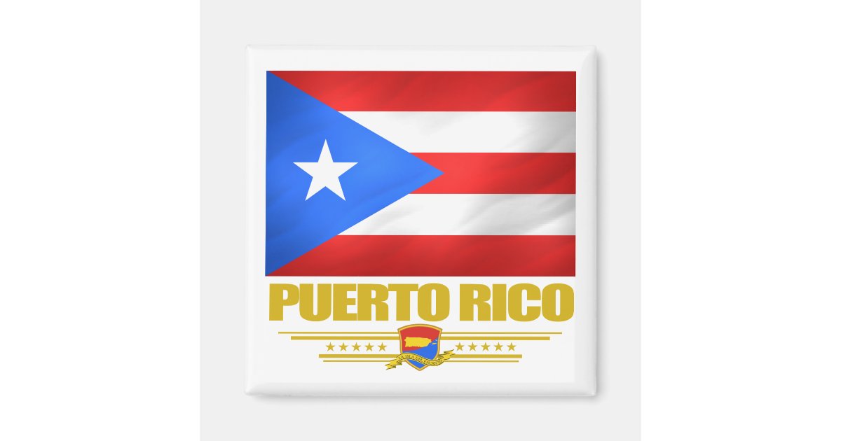 Flag of Puerto Rico Magnet | Zazzle