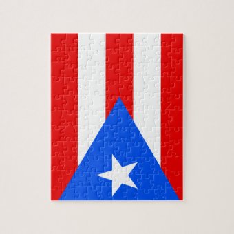 Flag of Puerto Rico Puzzle | Zazzle