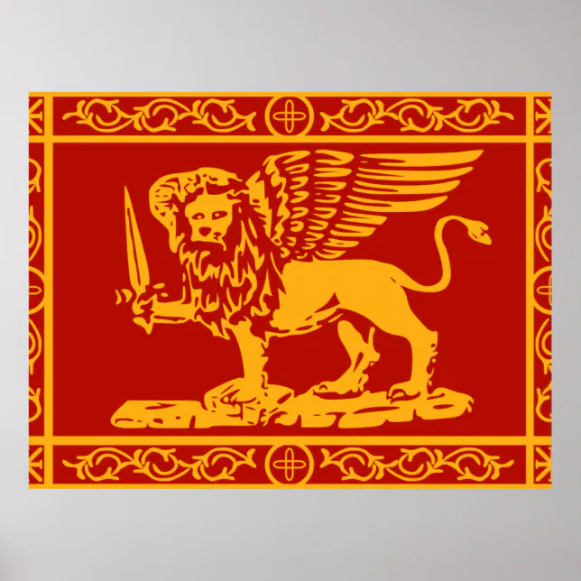 Flag of Republic of Venice Poster | Zazzle