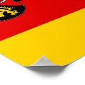 Flag of Rhineland-Palatinate Poster | Zazzle