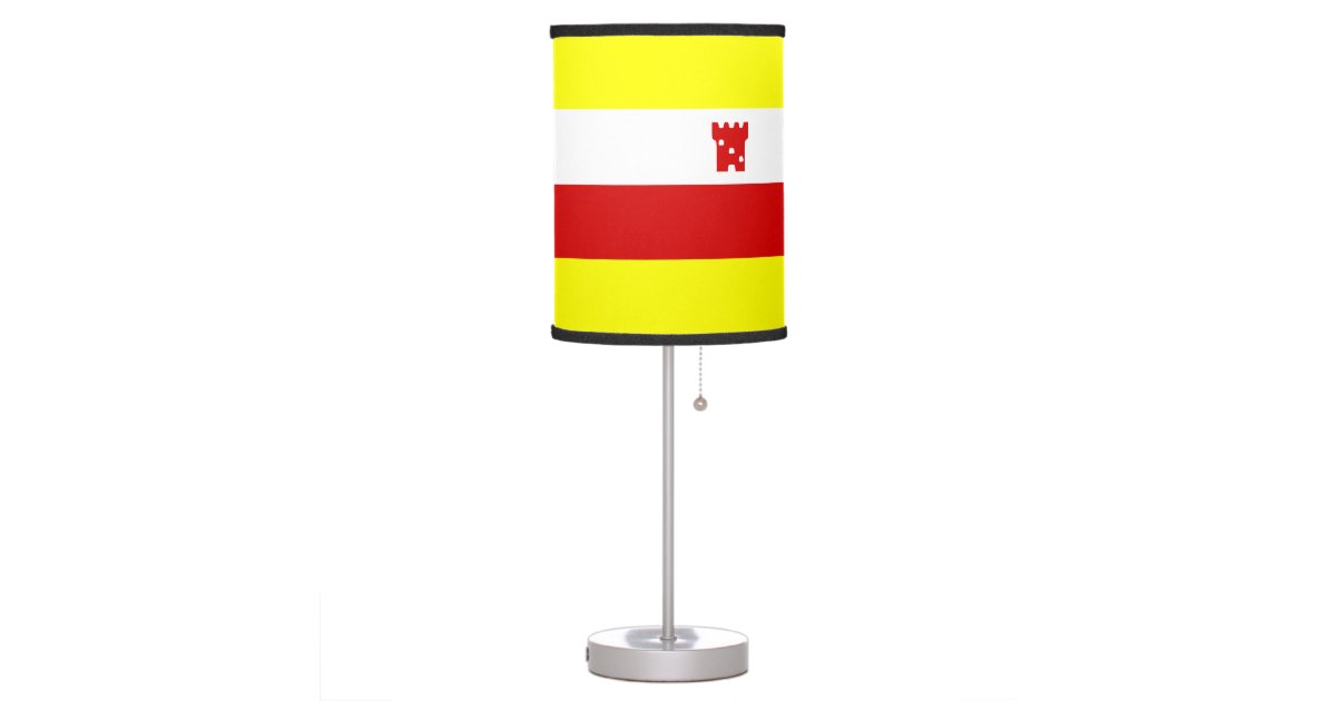 Flag of Santa Barbara, California Table Lamp | Zazzle