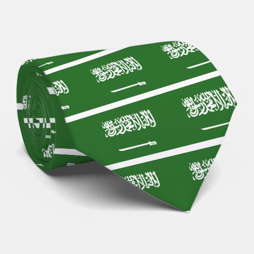 Flag of Saudi Arabia Neck Tie | Zazzle
