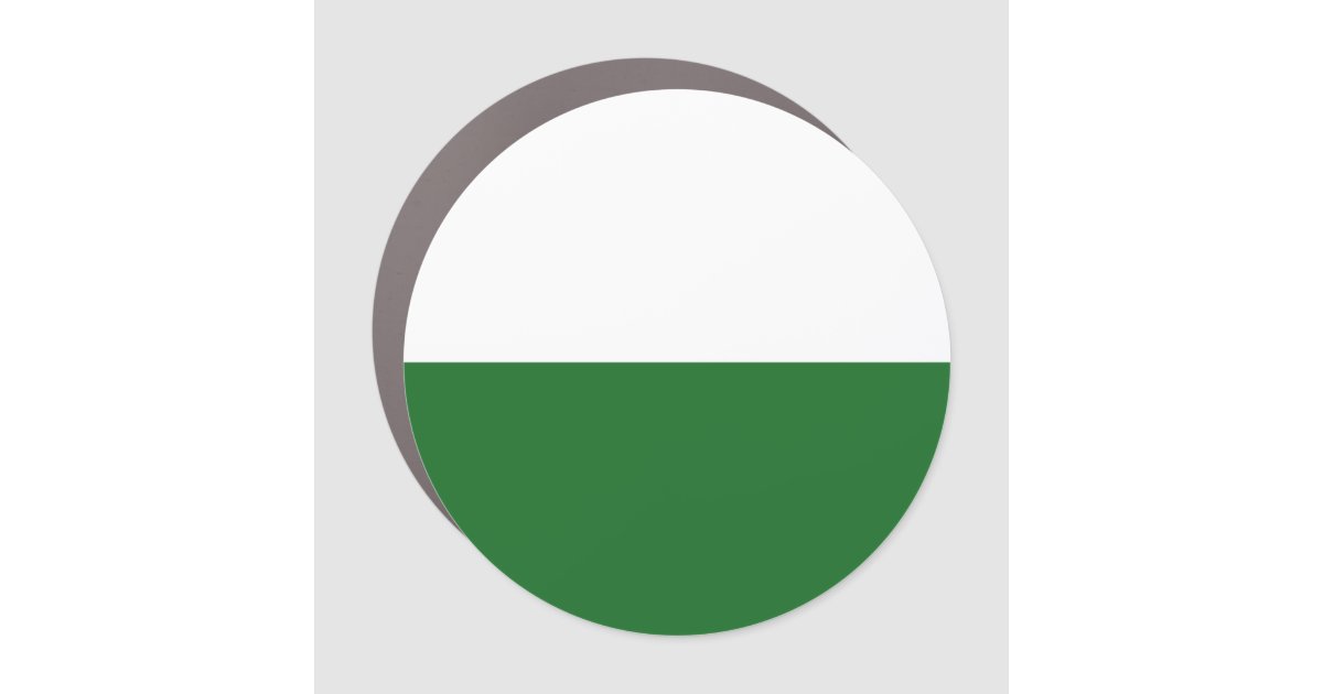 Flag of Saxony Car Magnet | Zazzle