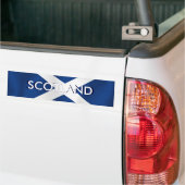 Flag of Scotland Bumper Sticker | Zazzle