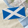Flag of Scotland License Plate | Zazzle