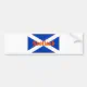 Flag of Scotland Saltire - High Quality Image Bumper Sticker | Zazzle