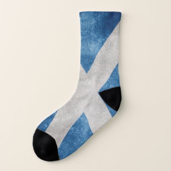 Flag of Scotland Socks | Zazzle
