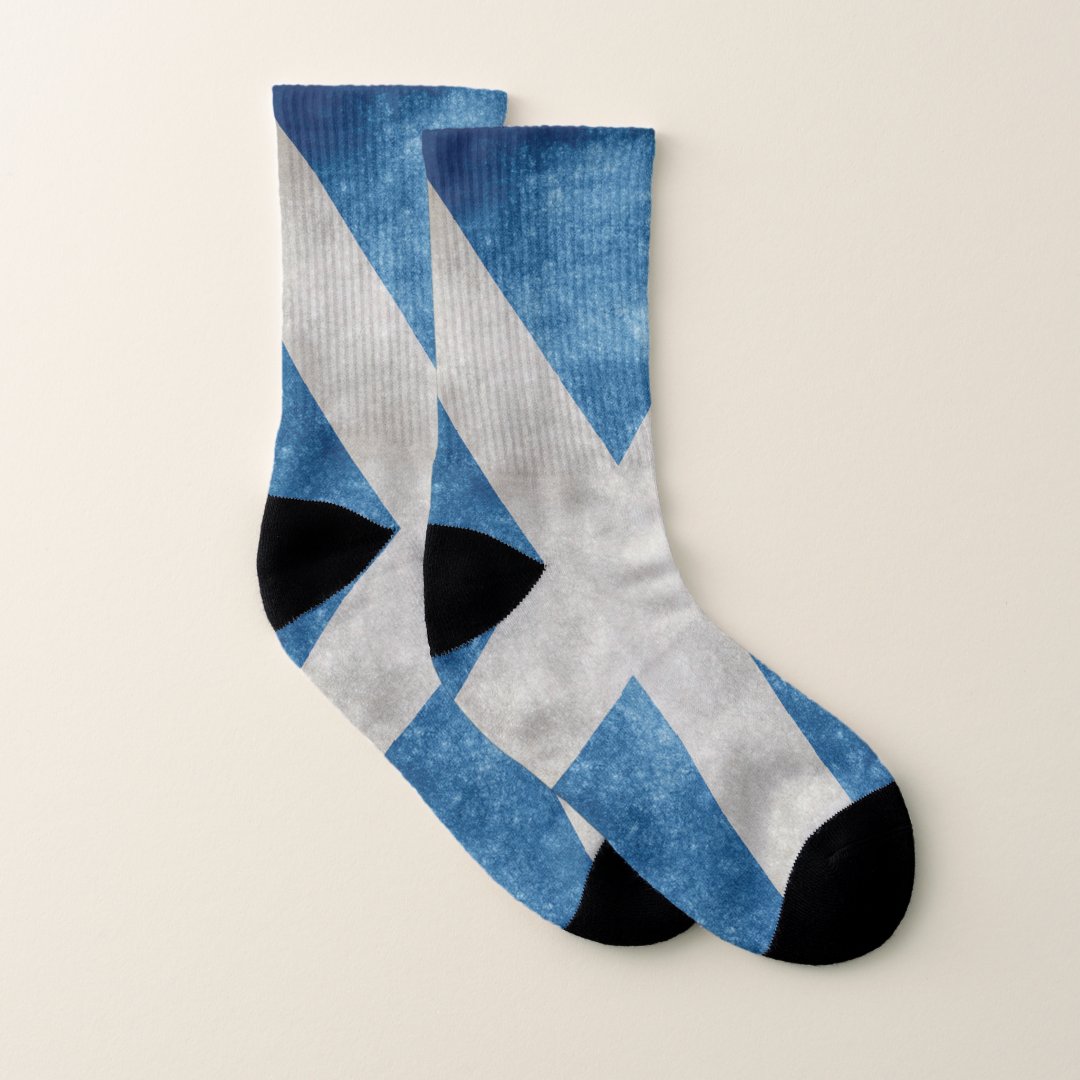 Flag of Scotland Socks | Zazzle